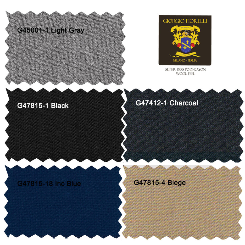 Arlan 2pc Tuxedo by Giorgio Fiorelli Black, Blue, or L Grey in CA, NY ...