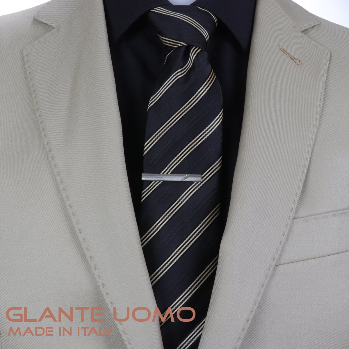 Galante Uomo Made in Italy Beige Suit in CA, - Moda Italy Fashion